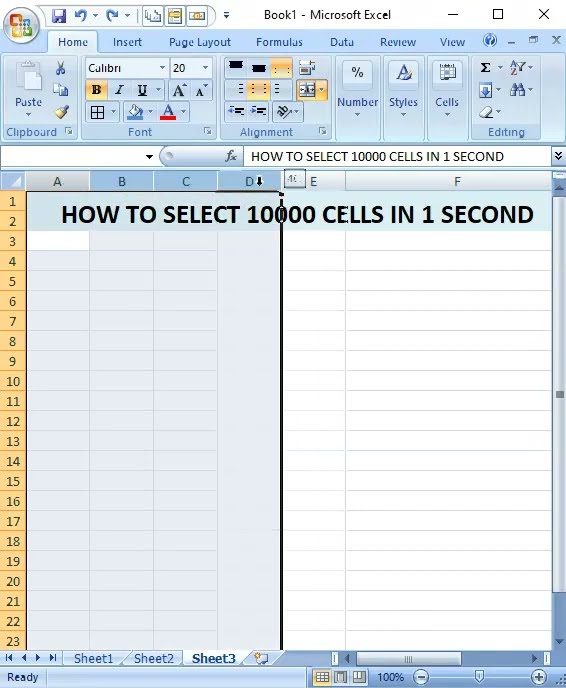 How To Select10000cells In One Second In Excel Shorts Tutorial Excel Viral Exceltech Youtube