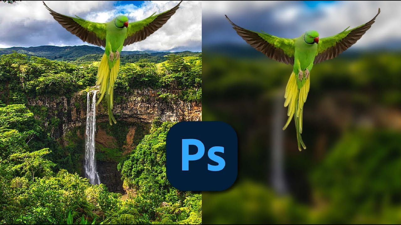 How To Blur Backgrounds in Photoshop [FAST & EASY!] - YouTube