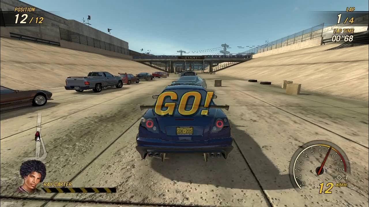 Flatout Ultimate Carnage RACE 4 (CANAL) - YouTube