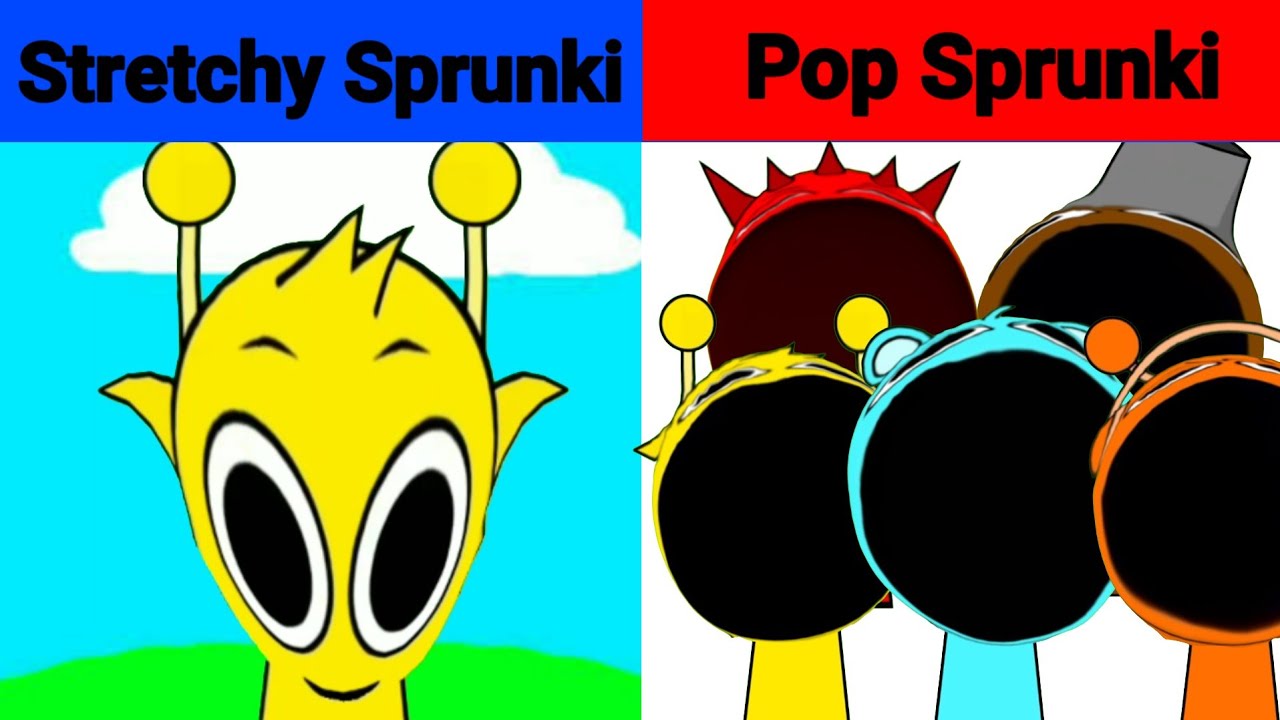 Pop Incredibox Sprunki Vs Stretchy Incredibox Sprunki (Sprunked) - YouTube