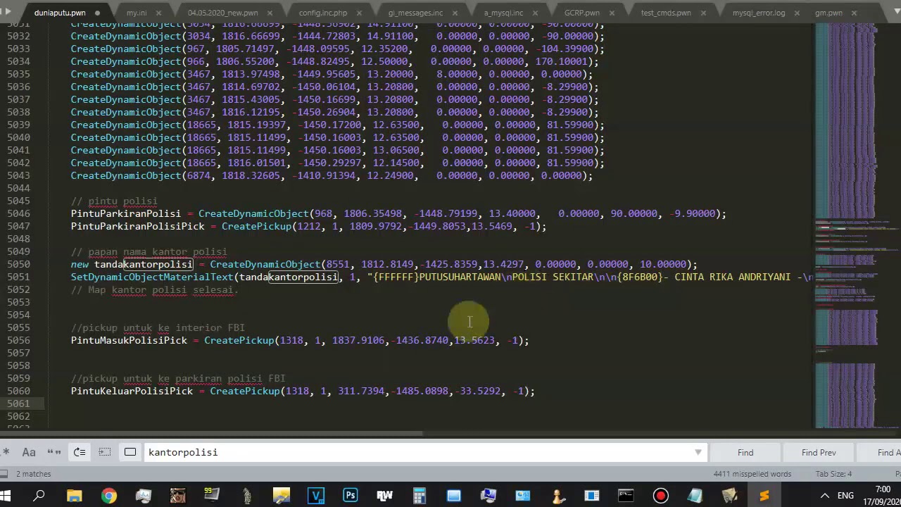 Gimana Cara Masuk ke Interiornya SAMP Scritping Map Construction Ke ...