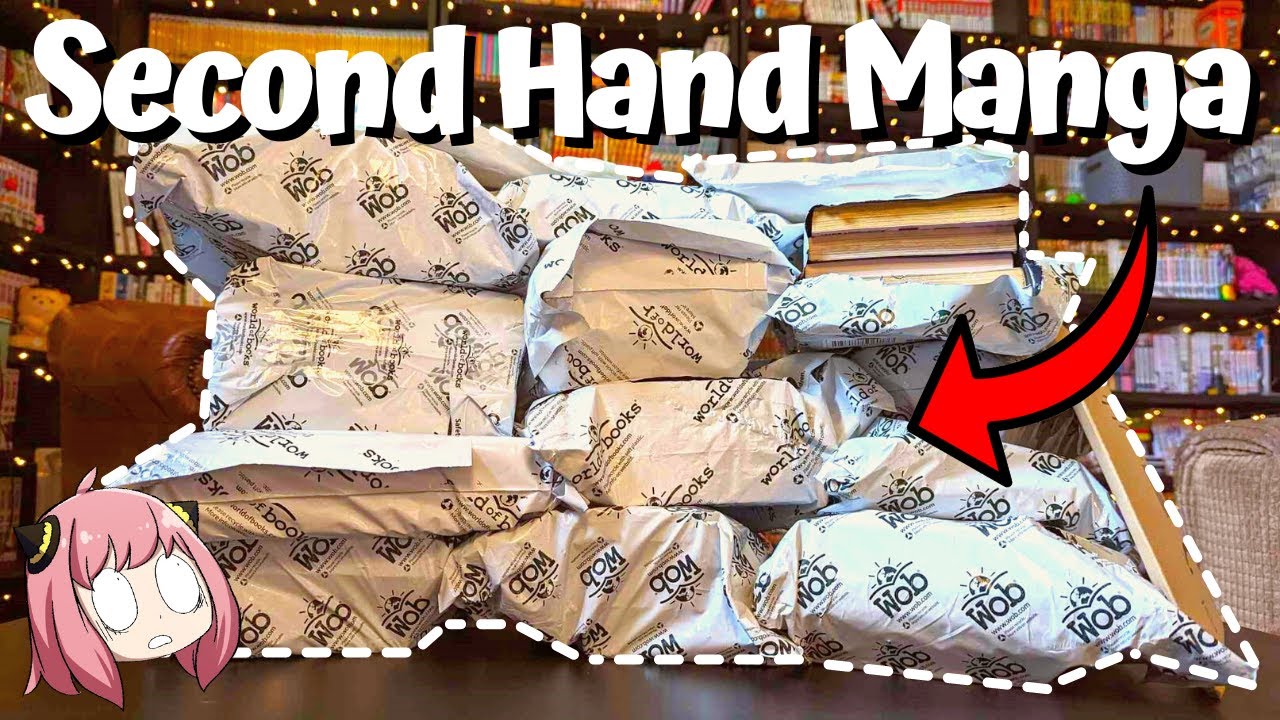 My Parcels arrived open?! o(TヘTo) ~ Second Hand Manga Unboxing - YouTube