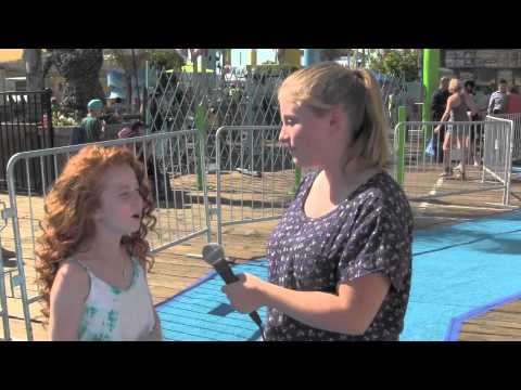 Francesca Capaldi of Dog with a Blog Interview at Mattel's Party on the ...