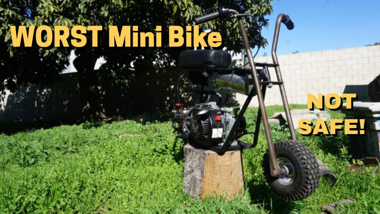 Building The WORST Mini Bike In The World! - YouTube