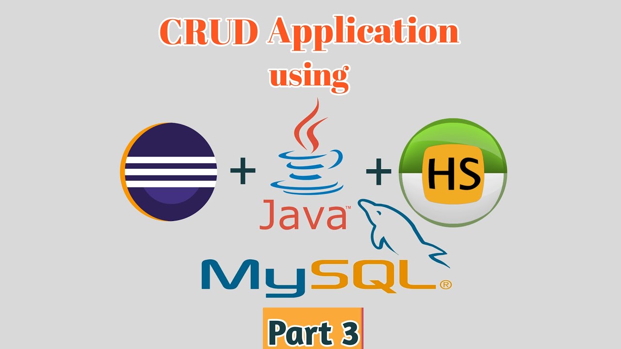 Crud Application With Java Swing Part 3 Youtube