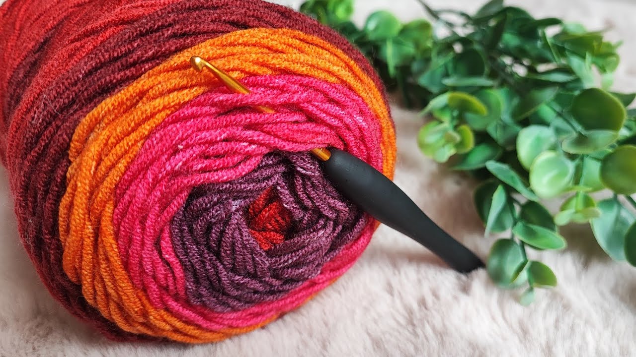 Unusual crochet pattern! 👌You won't forget this easy crochet knit ...