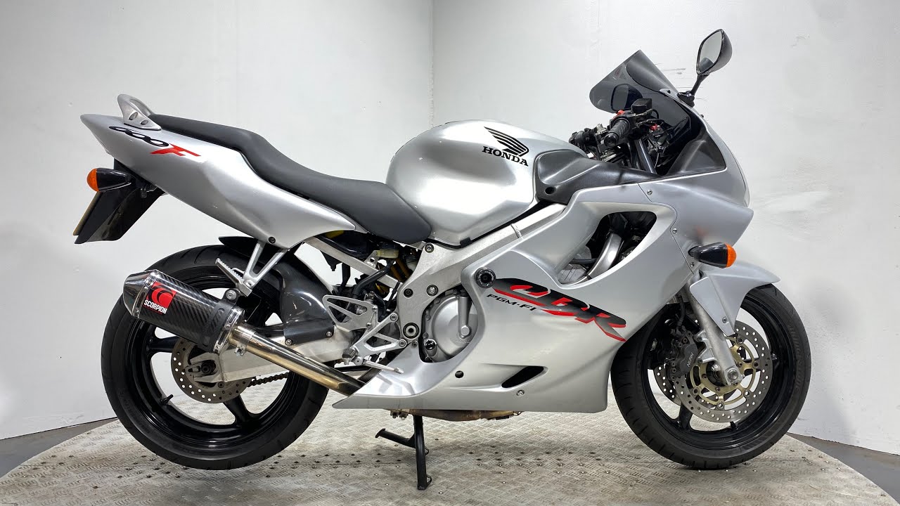 HONDA CBR600F 2001 F4I 17K WALK AROUND - YouTube
