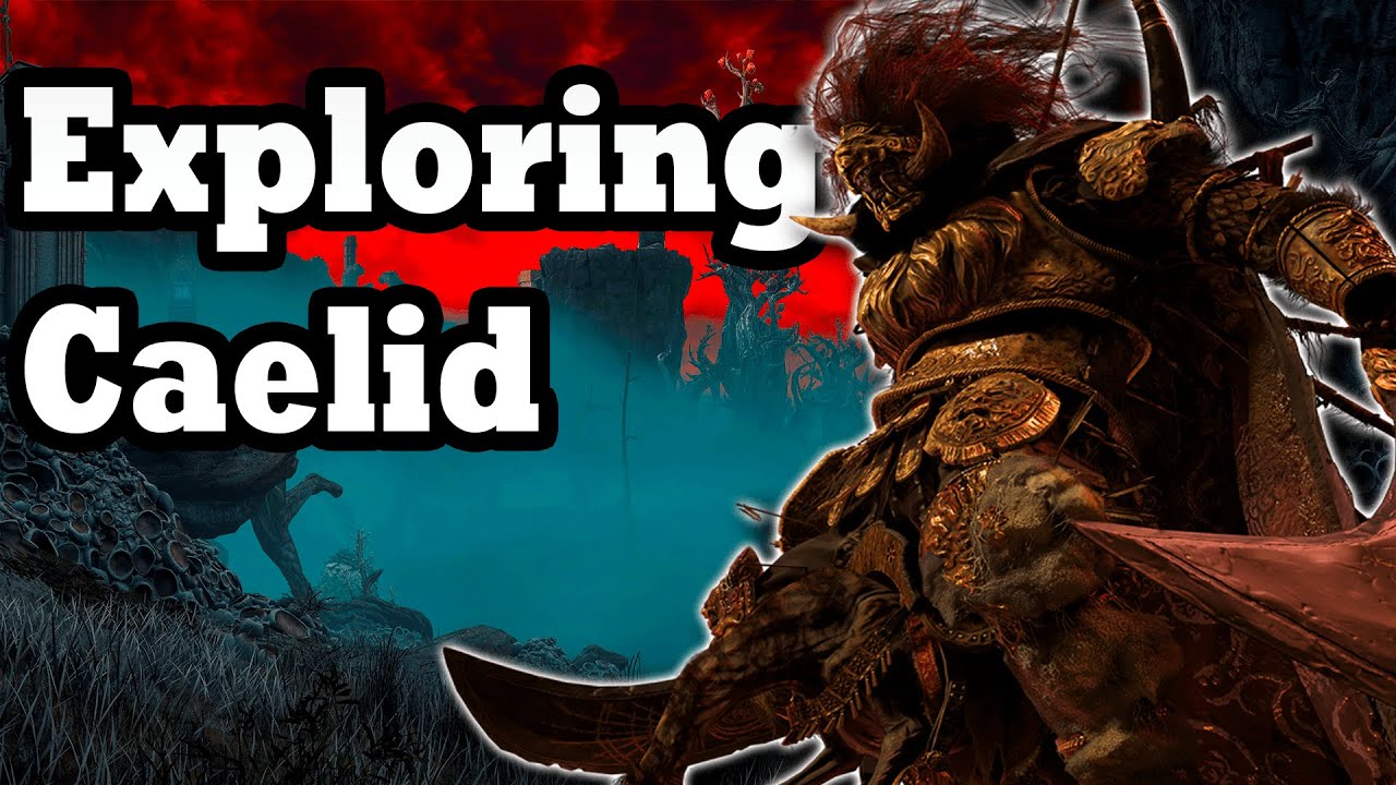 How much of Caelid is there?? | Elden Ring Brother Coop - YouTube