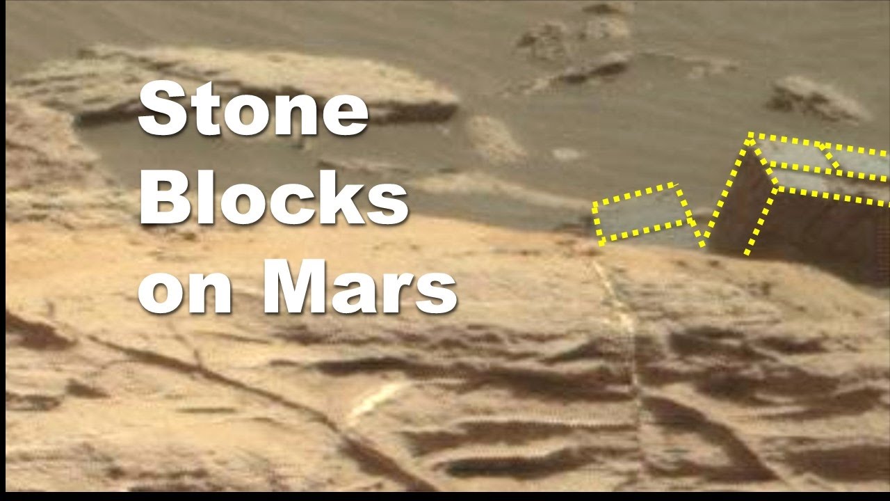 Carved Stone Blocks on Mars - YouTube