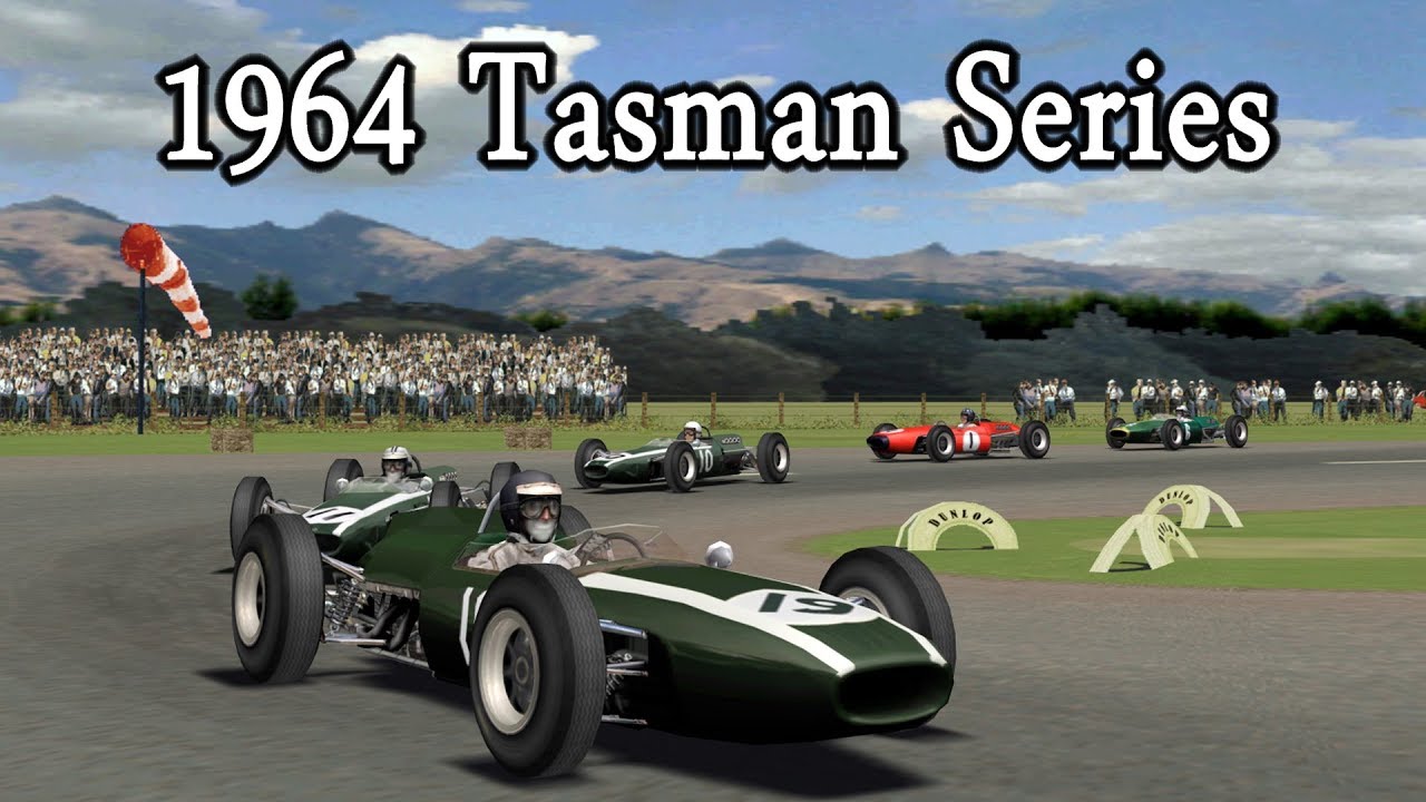 Grand Prix Legends - Wigram 1964 Tasman Series @ErikGPL