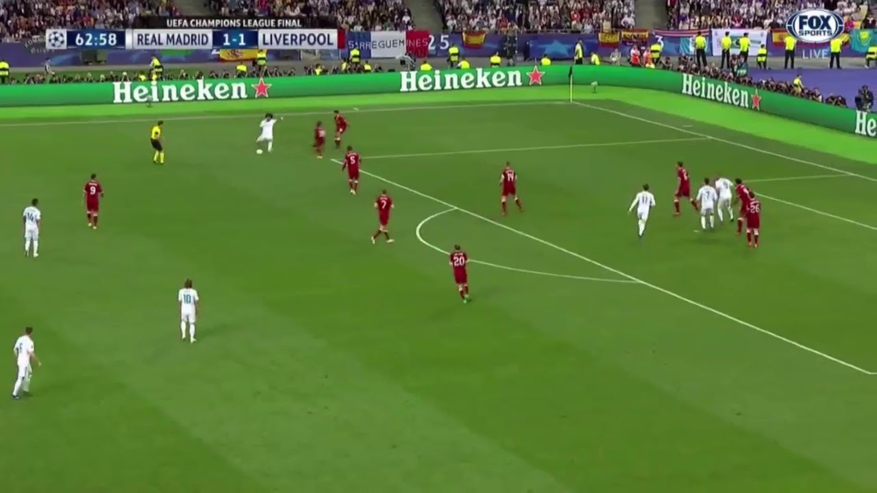 Gareth Bale beautiful bicycle kick in the Champions League Final - YouTube