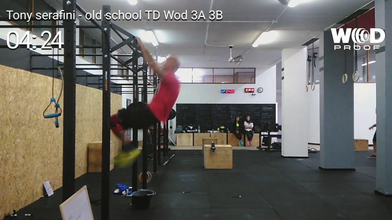 Tony Serafini old school TD 2019 wod 3A 3B - YouTube