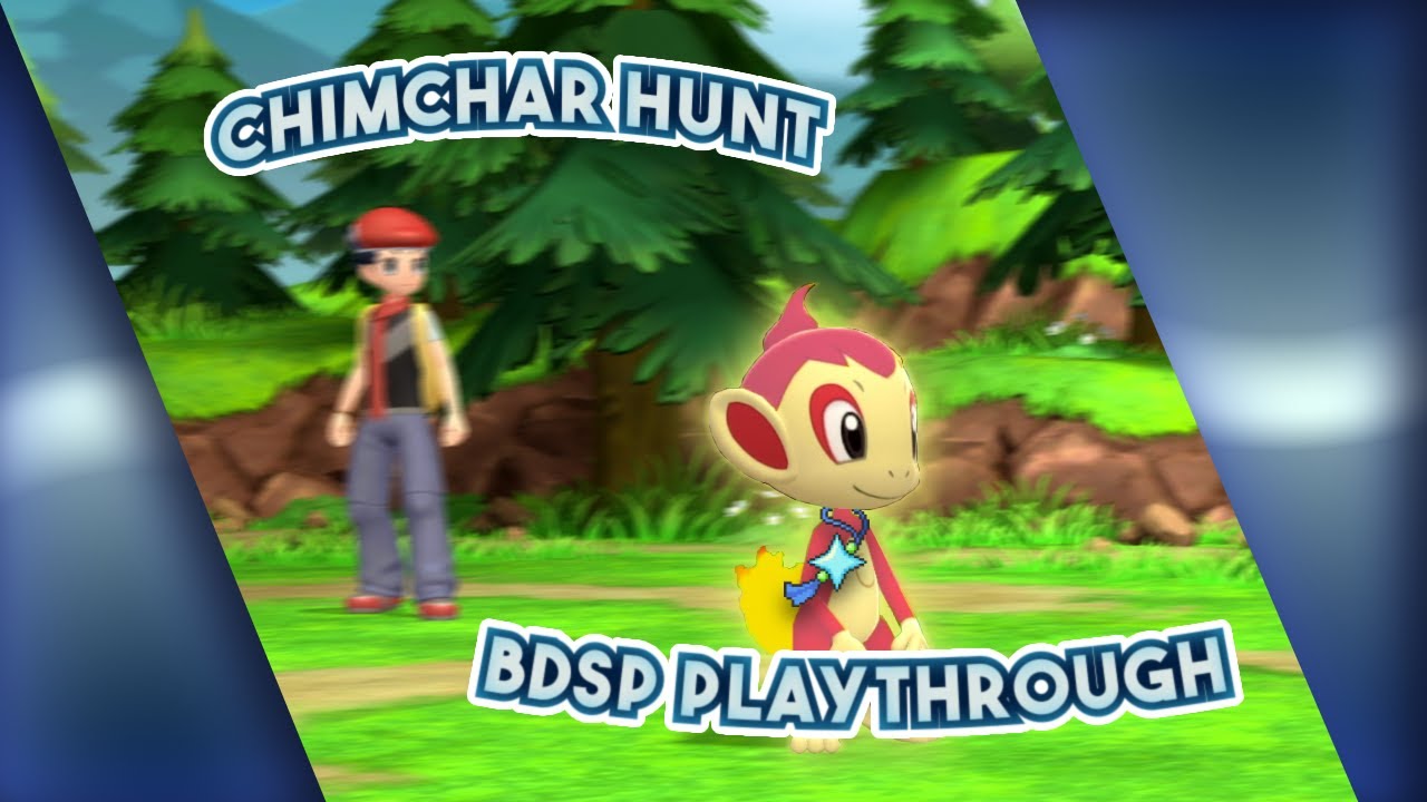 !!!BDSP Playthrough And Soft Reseting For Chimchar!!!New Game New Shiny ...