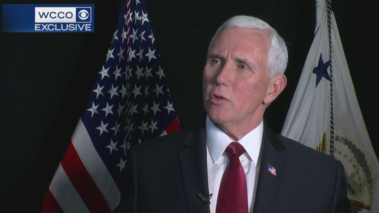 WCCO's One-On-One With Vice President Mike Pence - YouTube