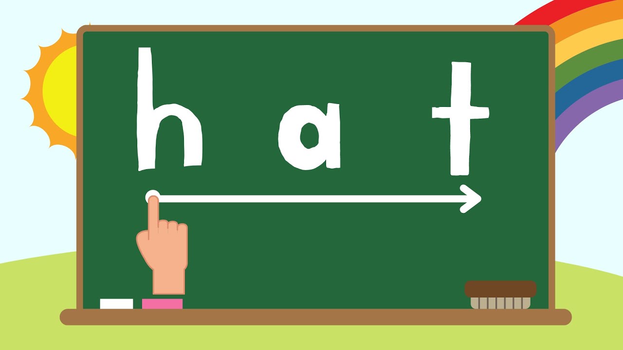 ANIMATED! READ with me! CVC words. Consonant-Vowel-Consonant words. # ...