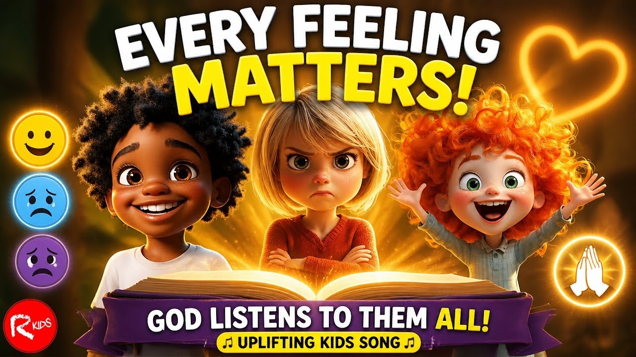 Every Feeling Matters | God Listens to Them All! | Uplifting Kids Song ...