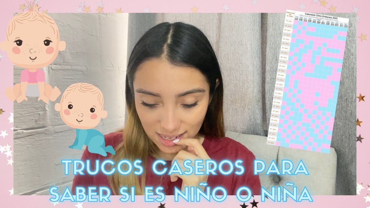 Probando trucos para saber si mi bebé es niño o niña - YouTube