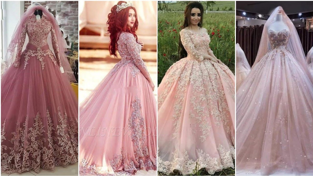 20 Pink Turkish bridal Maxi designs 😍 | by Gh ️ - YouTube
