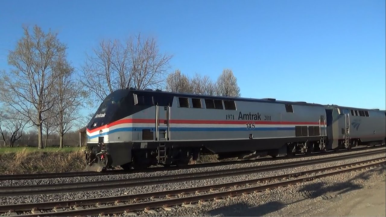 Phase III P42 Leads On Time Amtrak #5 - YouTube