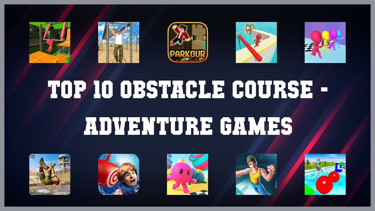 Top 10 Obstacle Course Android Games - YouTube