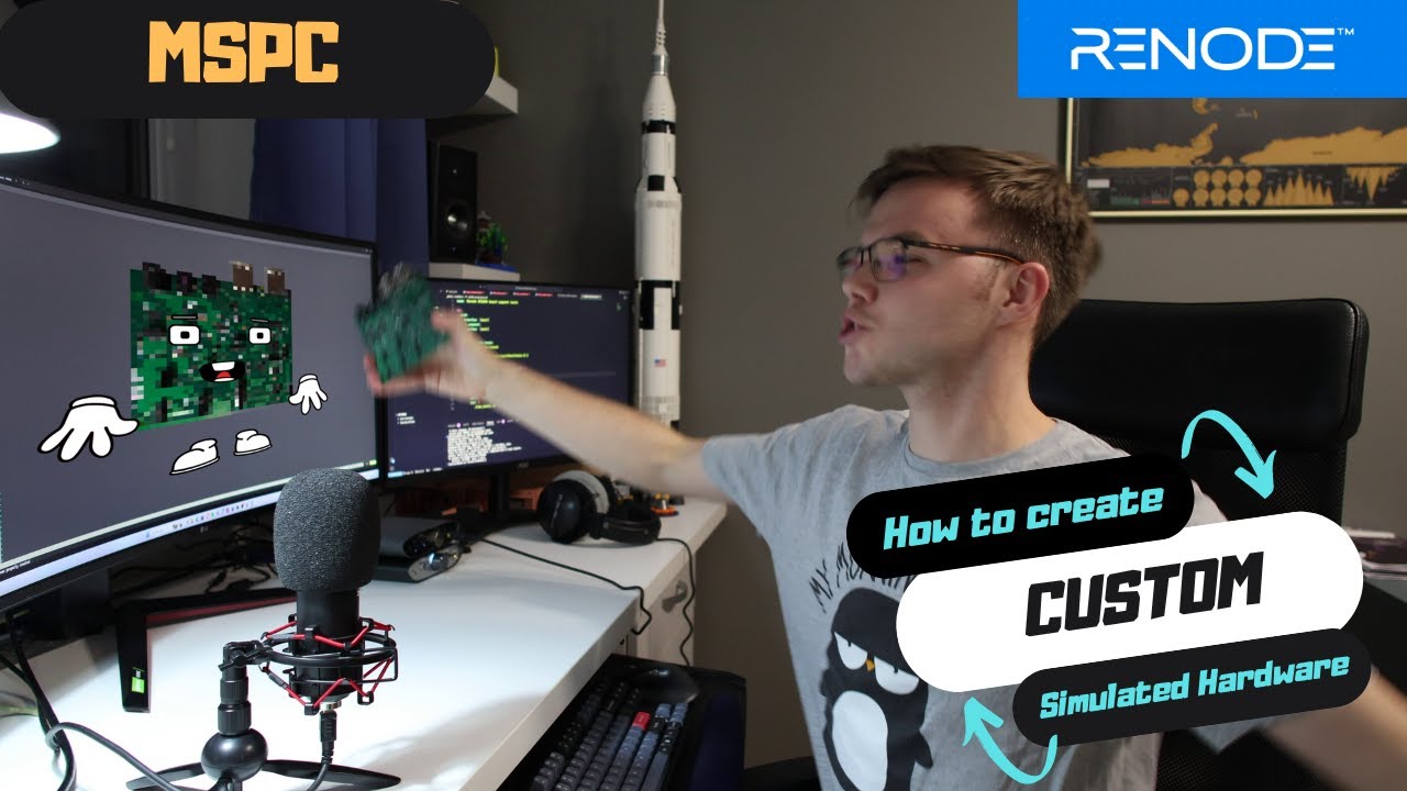 MSPC(Custom RP2040 Board) Goes Into The Matrix! Software Simulation Of ...