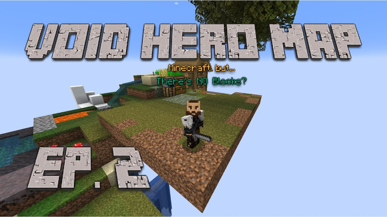 Void Hero Map - Minecraft but there's only 1 Block! - Ep. 2 - YouTube