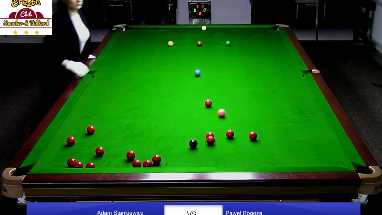 Półfinał - Turniej BrizZon Snooker Open I 2019: Adam Stankiewicz- Paweł ...