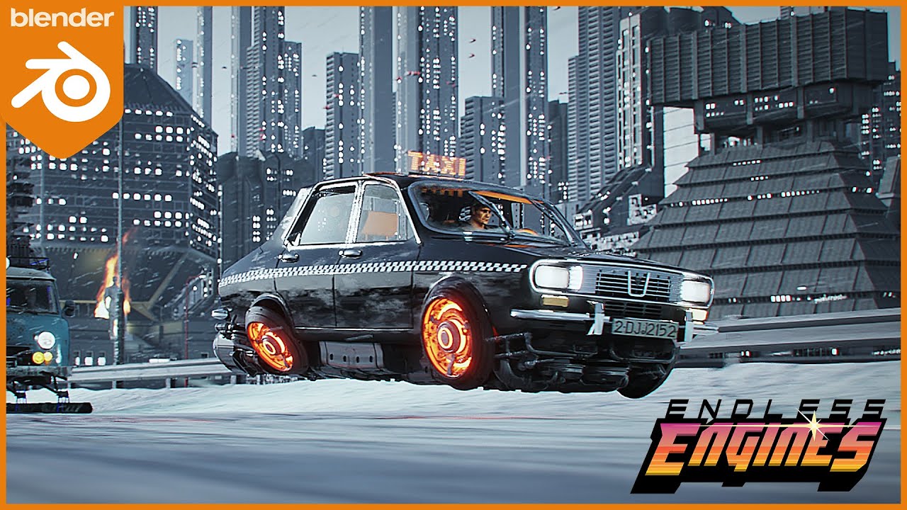 Endless Engines - Blender Process Video - YouTube