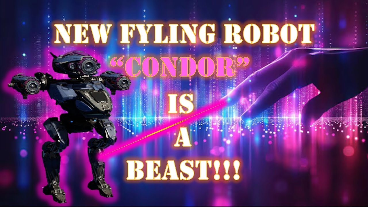 CONDOR SPACETECH ROBOT W/ NEW WEAPONS HOWLER & SCREAMER. TEST SERVER ...
