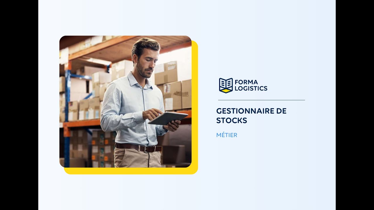 Métier de Gestionnaire de stocks - YouTube