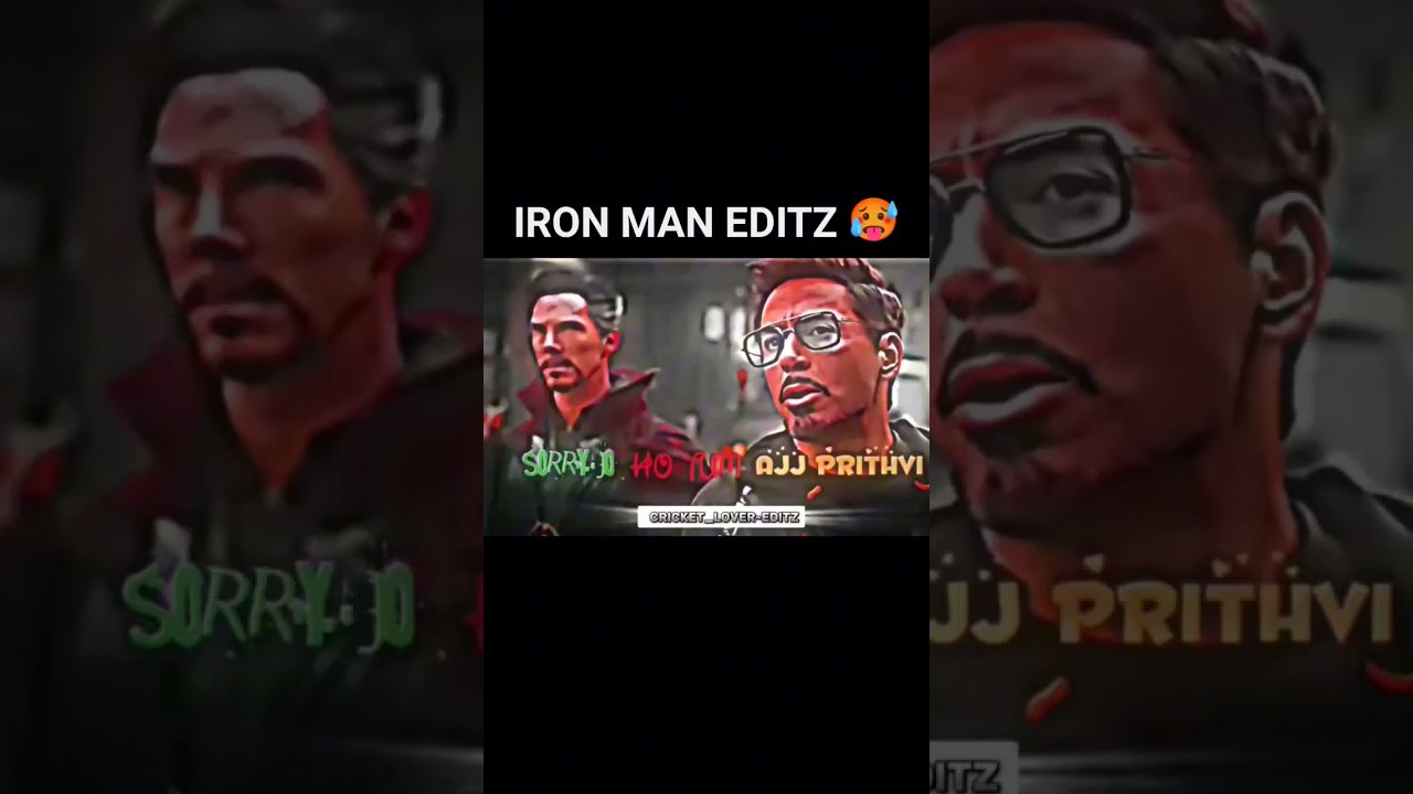 AVENGERS |IRON MAN EDITZ 🥵🥵 - YouTube