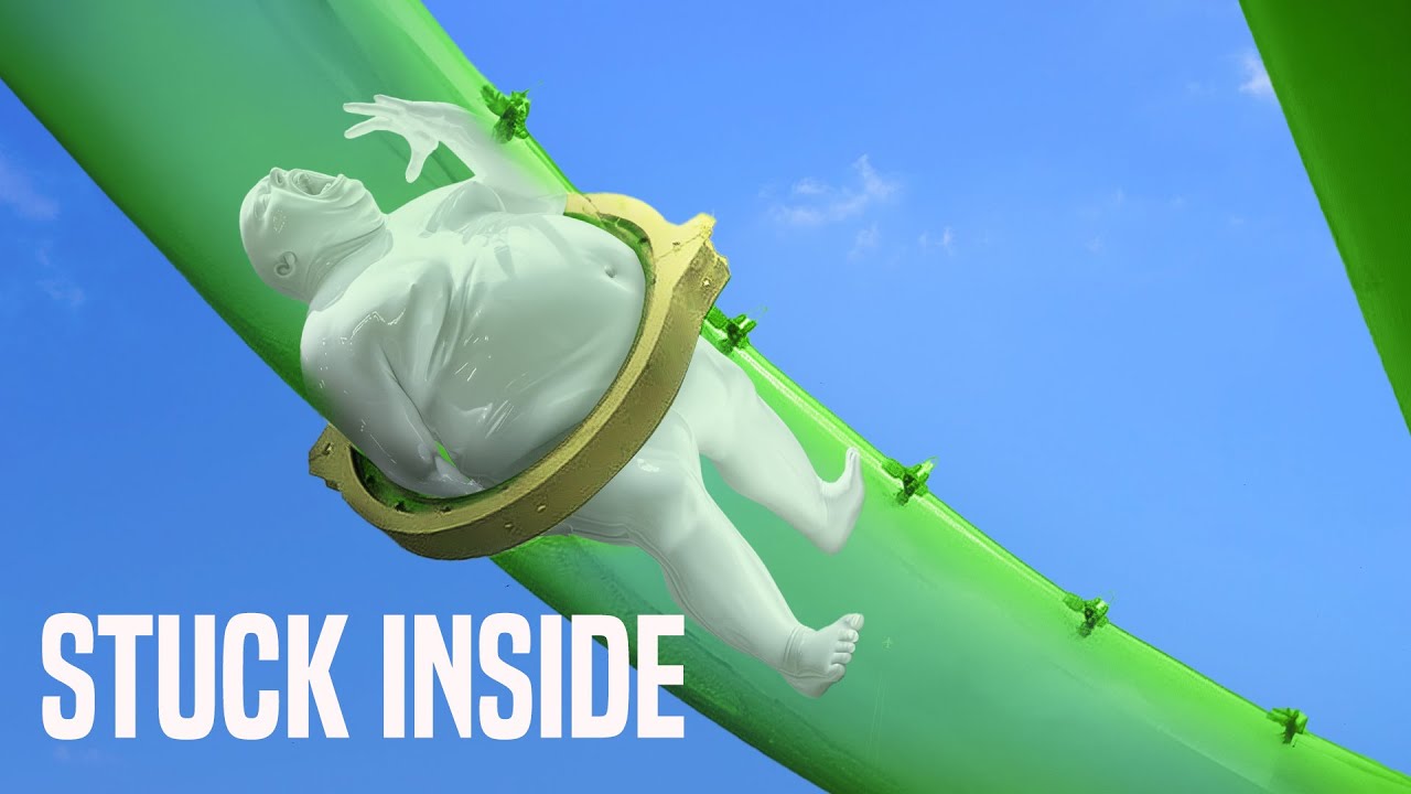 Stuck Inside. 13 Most Horrific Incidents on Water Slides - YouTube