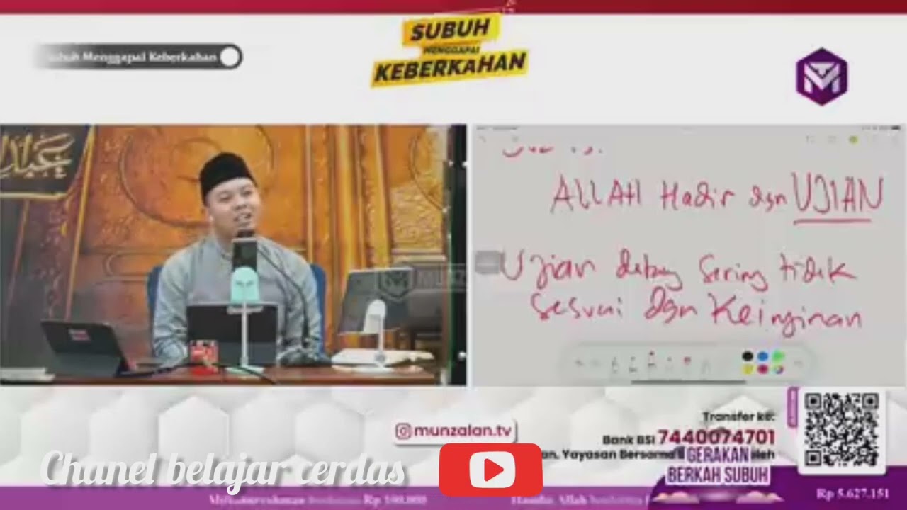 USTADZ LUQMANUL HAKIM/@HIDUP TERASA SULIT BACA AYAT INI? - YouTube