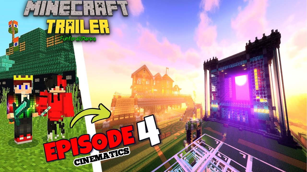 Minecraft Episode-4 CINEMATICS Trailer | The Main Base 🔥 ...