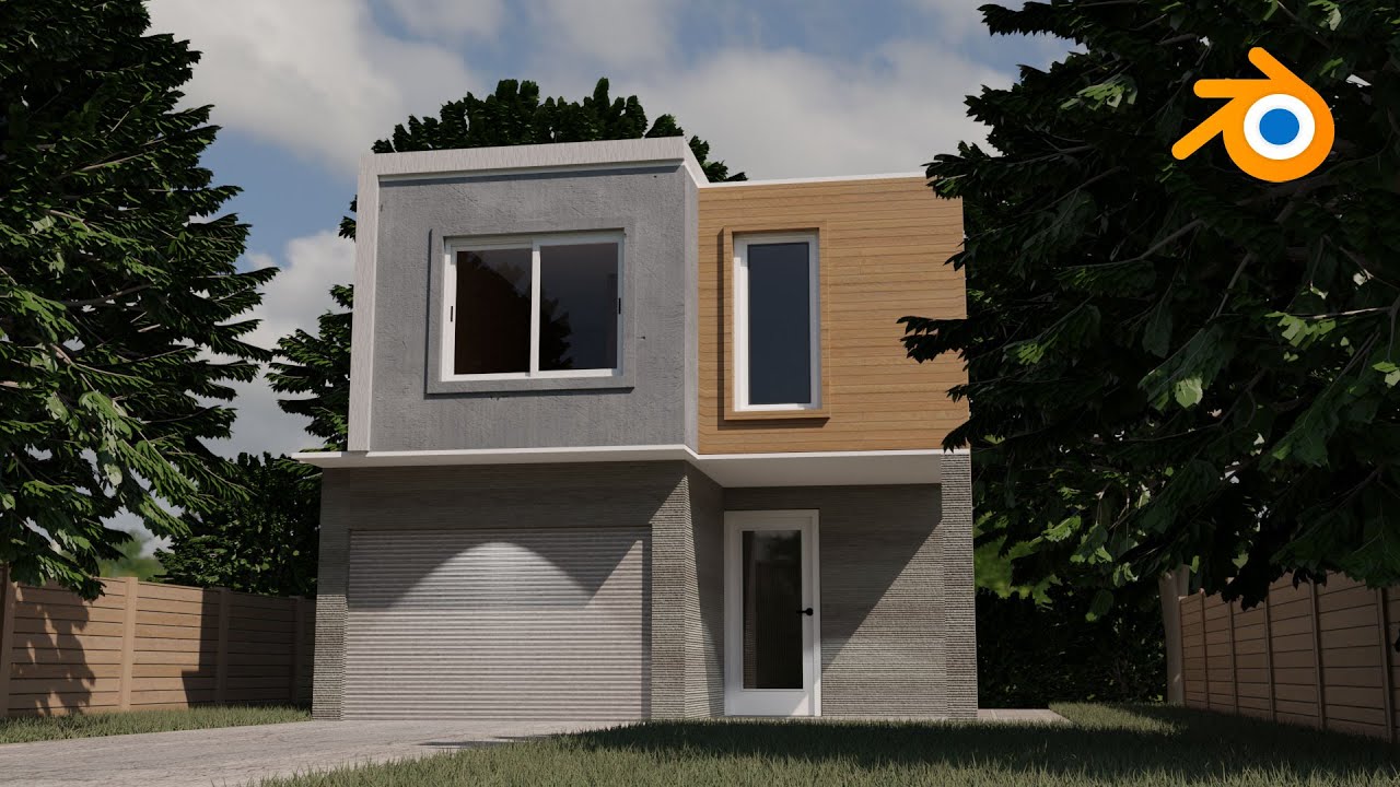 Blnder architecture Plan to Render - YouTube