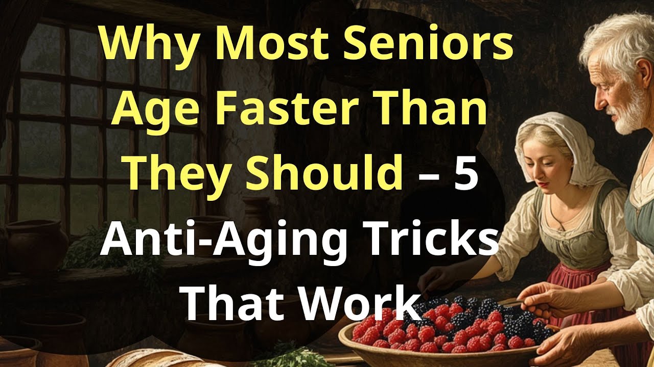Why Most Seniors Age Faster Than They Should – 5 Anti-Aging Tricks That ...