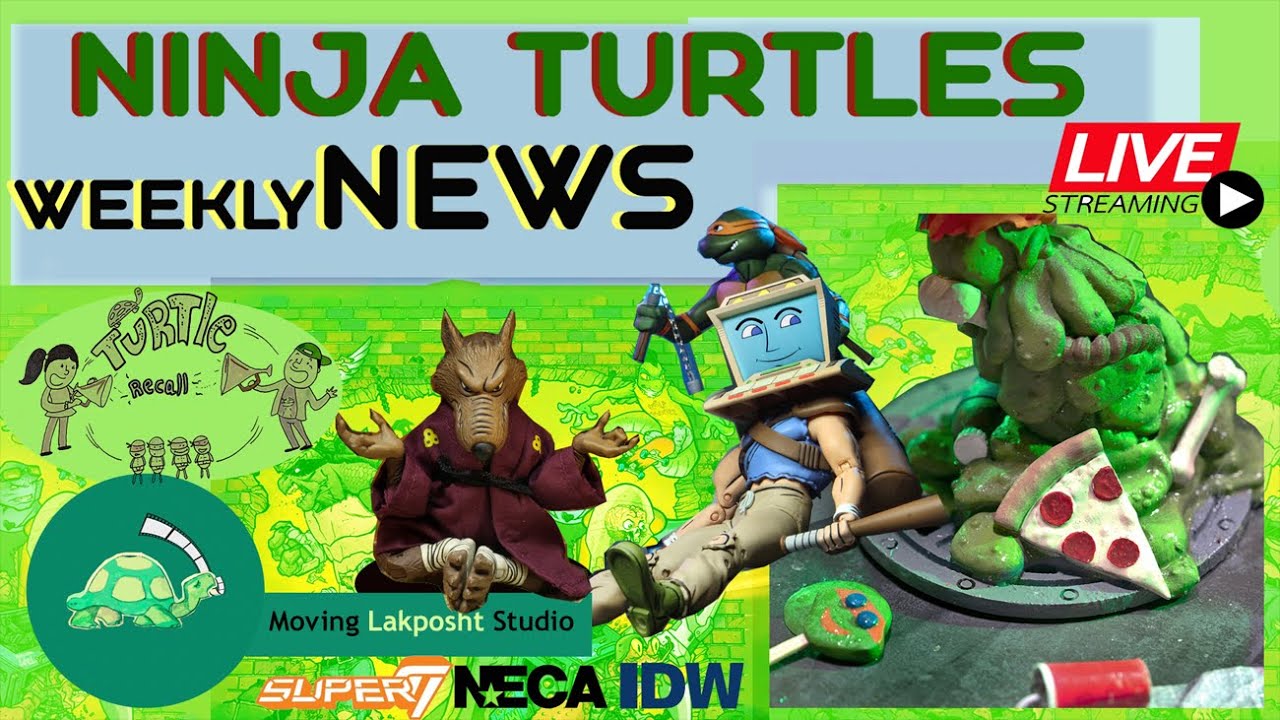 Turtle Recall - TMNT Weekly News Roundup 10/6/2020 || Super7, NECA ...