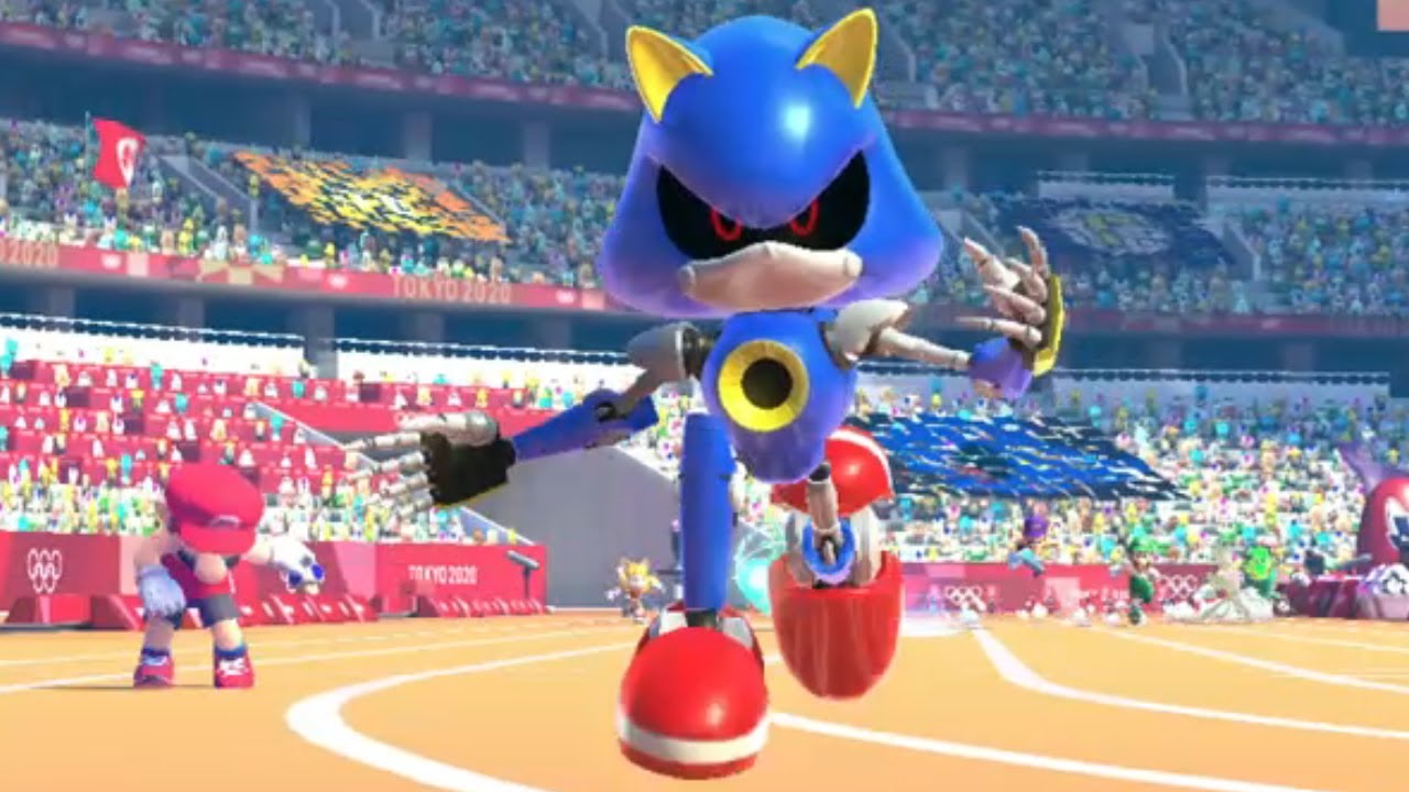 MARIO & SONIC AT THE OLYMPIC GAMES Metal Sonic - Dream Racing , 100m ...