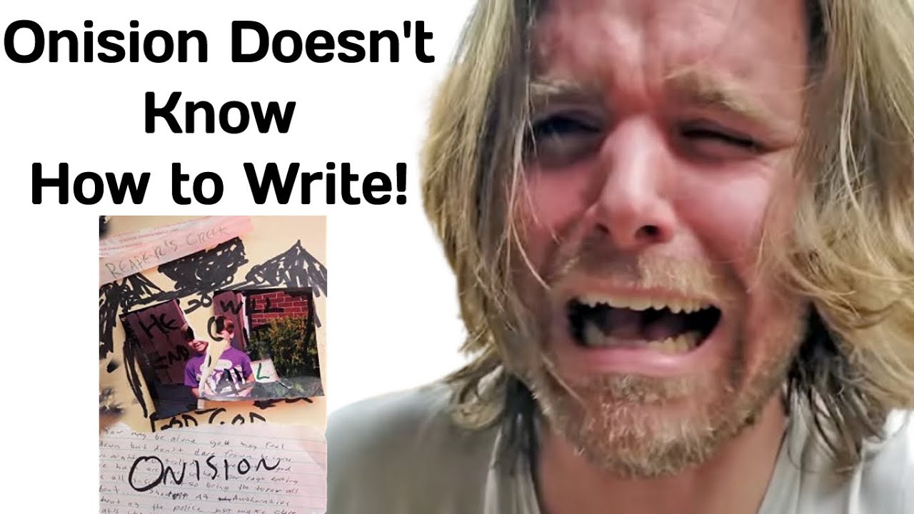 Onision Wrote the WORST Youtuber Book in History: Reaper's Creek Rant ...