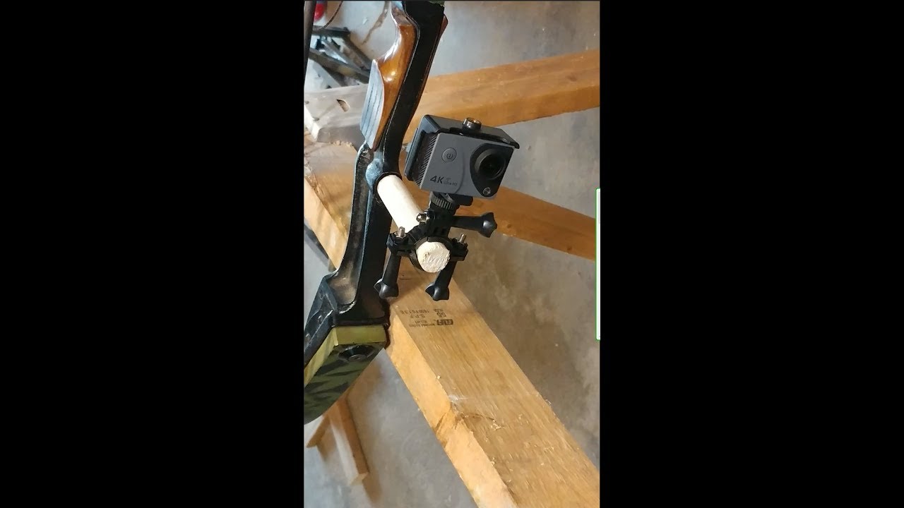 Easy DIY camera mount for your bow - YouTube