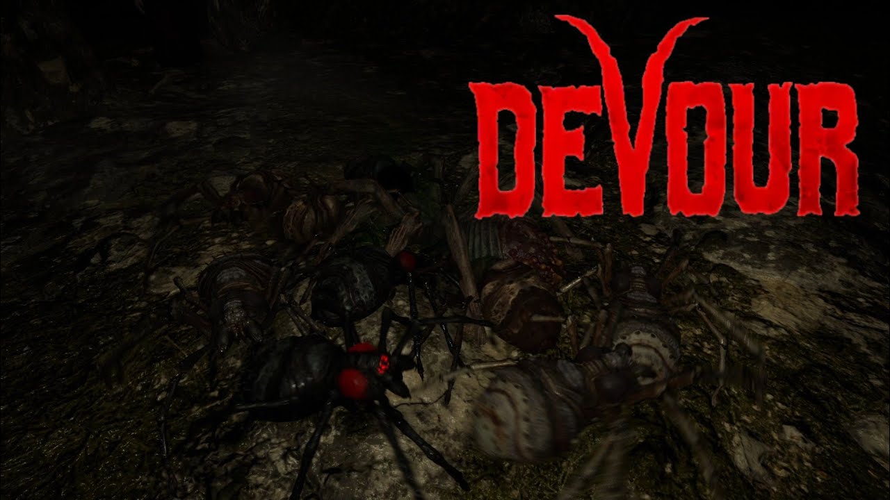 Devour Gameplay Deutsch #09-Zara wird von ihren Spinnen gefressen ...