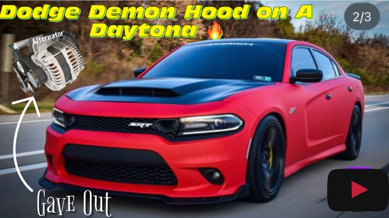 Alternator Gave Out On His 392 Daytona Charger! He Got A Dodge Demon ...