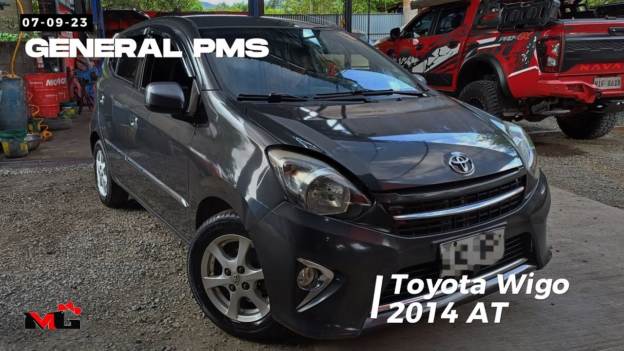 TOYOTA WIGO 2014 AT | GENERAL PMS by MG Autoworx - YouTube