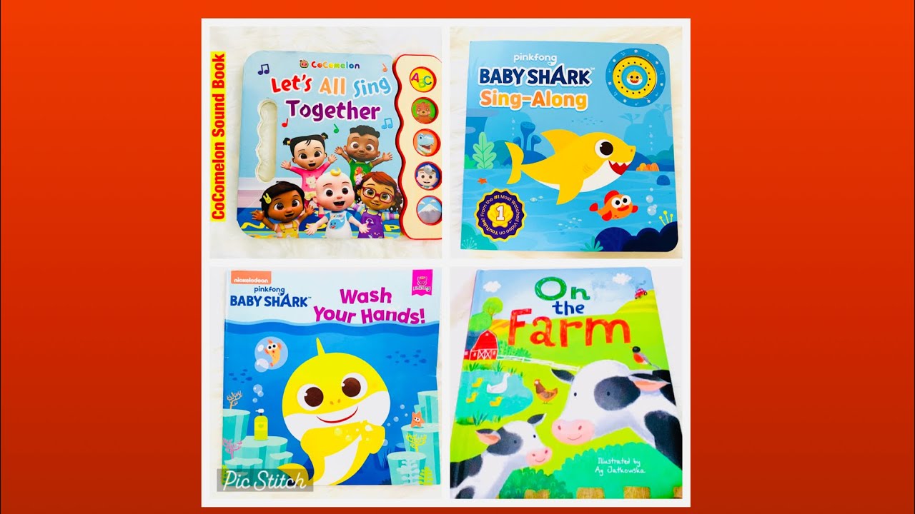 CoComelon Sound Book| Pinkfong Baby Shark Sing-Along| Wash Your Hands ...