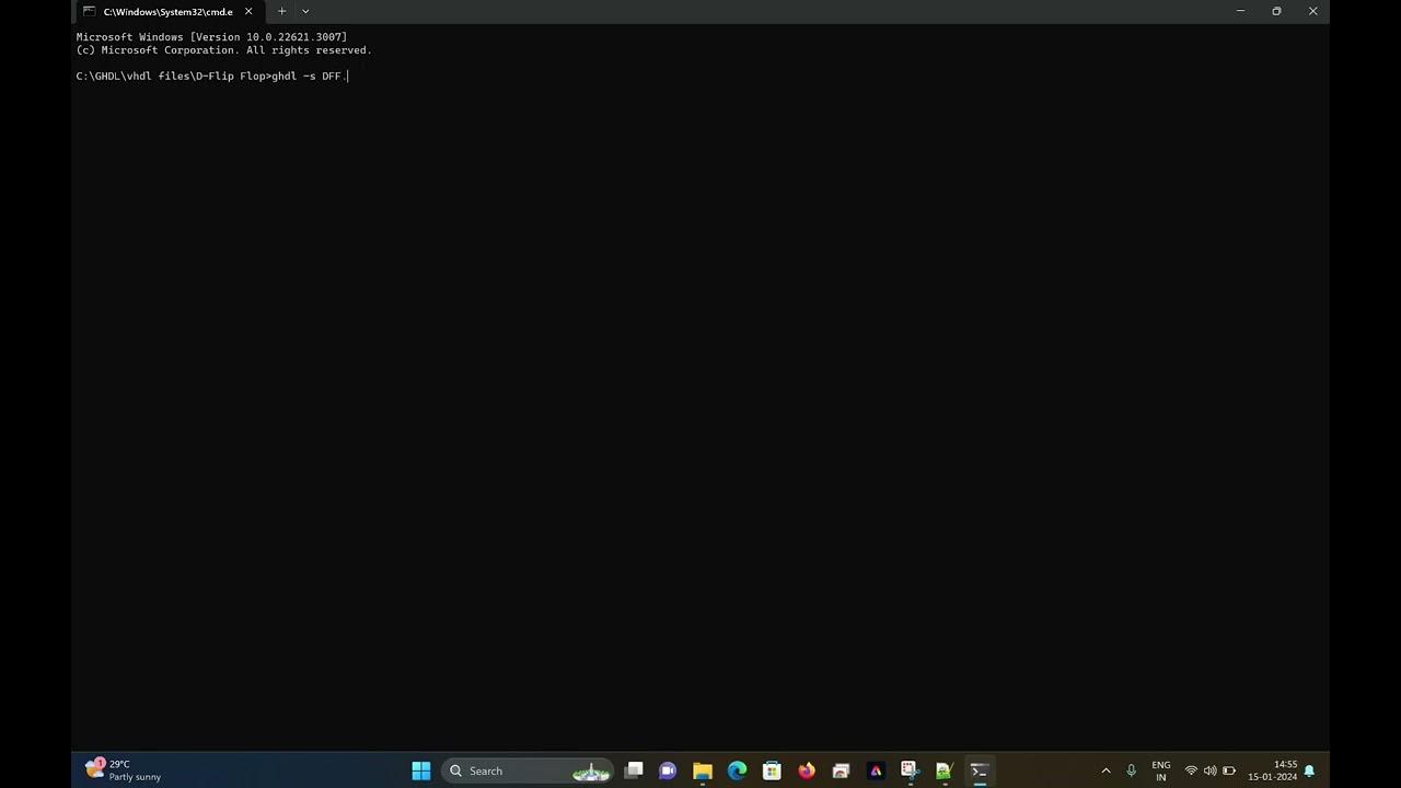 D Flip Flop VHDL | GHDL | GTKWave - YouTube