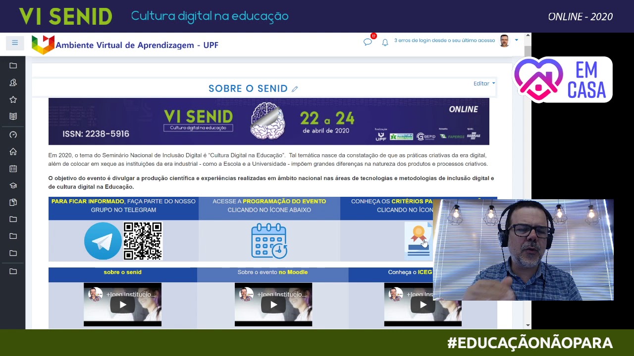 Apresentação Moodle Senid - YouTube