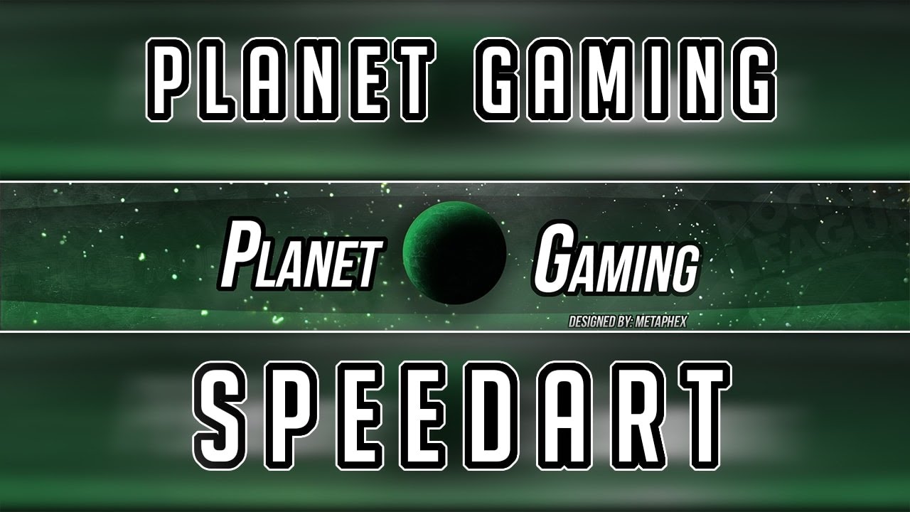 Planet Gaming Speedart By MeTaPhEx - YouTube