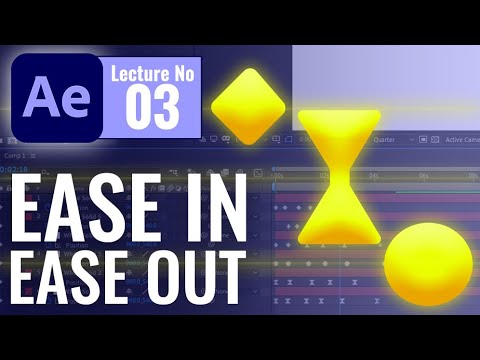 After Effects Course For Beginners - Ease In Ease Out and much more ...