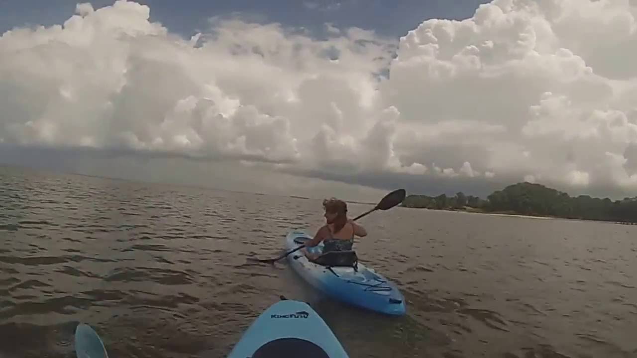 Kayaking Around Elliotts Island - YouTube