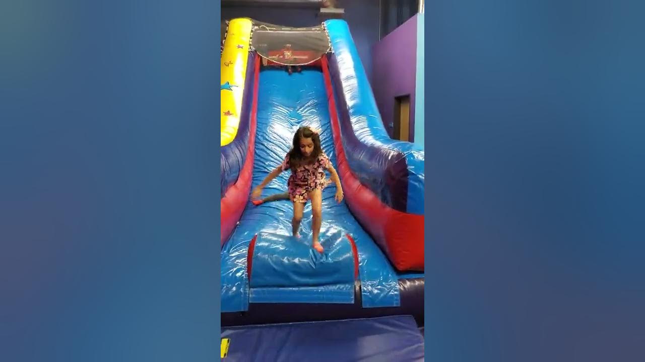 Kids are having an awesome time at Pump it Up kids playground in Van ...